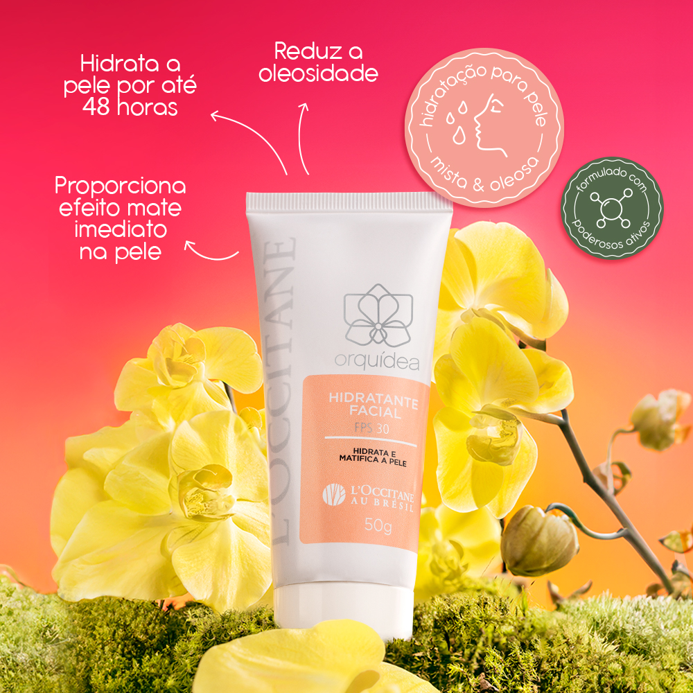 Hidratante Facial FPS 30 Orquídea 50ml – ItaúPower Shopping