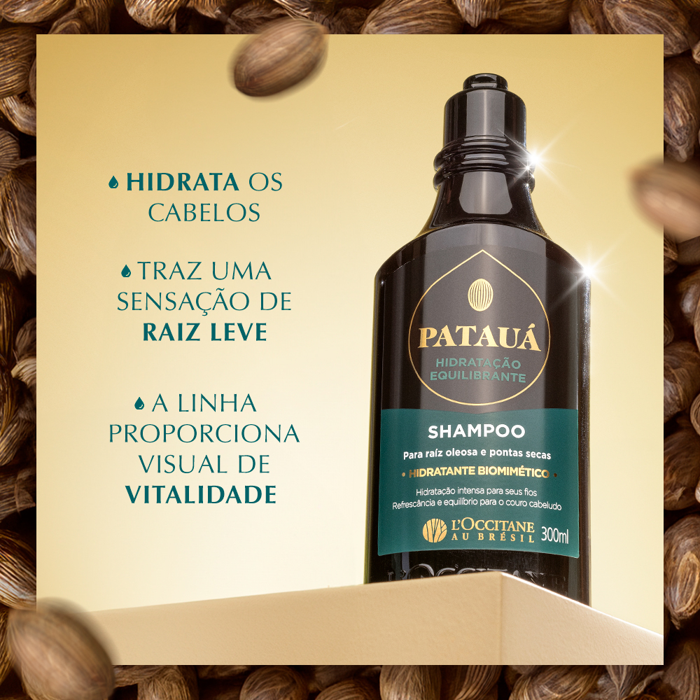Shampoo Hidratação Equilibrante Patauá 300ml – ItaúPower Shopping